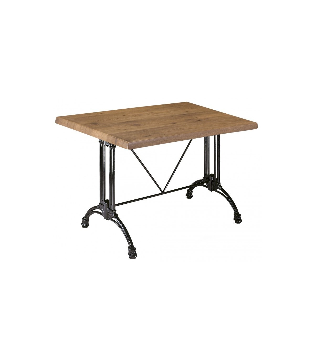 Mesa Parisina Viena rectangular tablero pino- Sillas y Mesas de madera